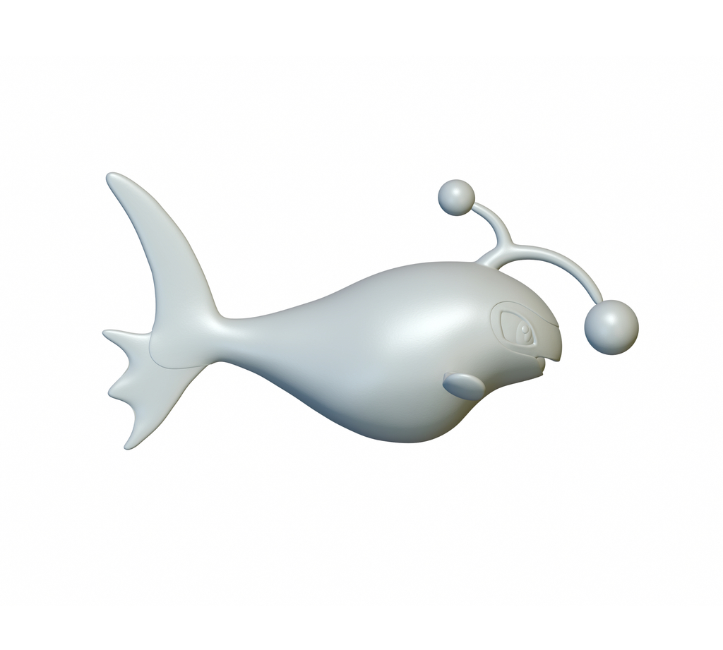 Pokemon Lanturn 171 Optimized For 3d Printing By 3dprint1up Download Free Stl Model