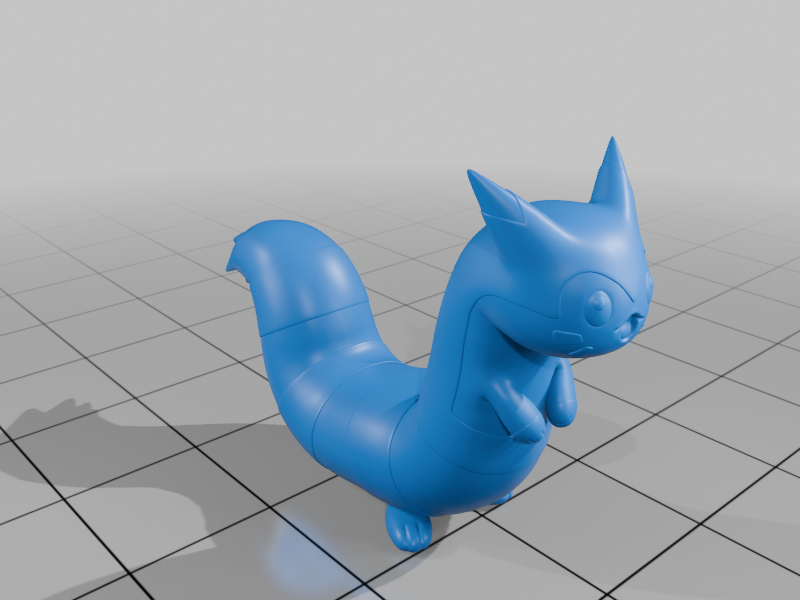 Pokemon Furret #162 - Optimized for 3D Printing by 3Dprint1UP ...