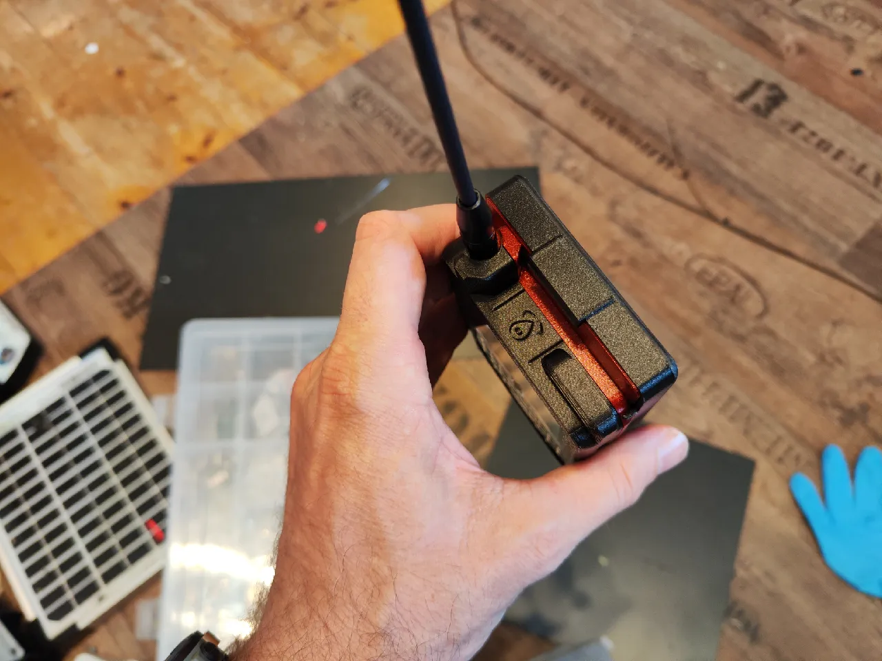 Meshtastic Lilygo T-Deck 10000mAh by LWC | Download free STL model ...