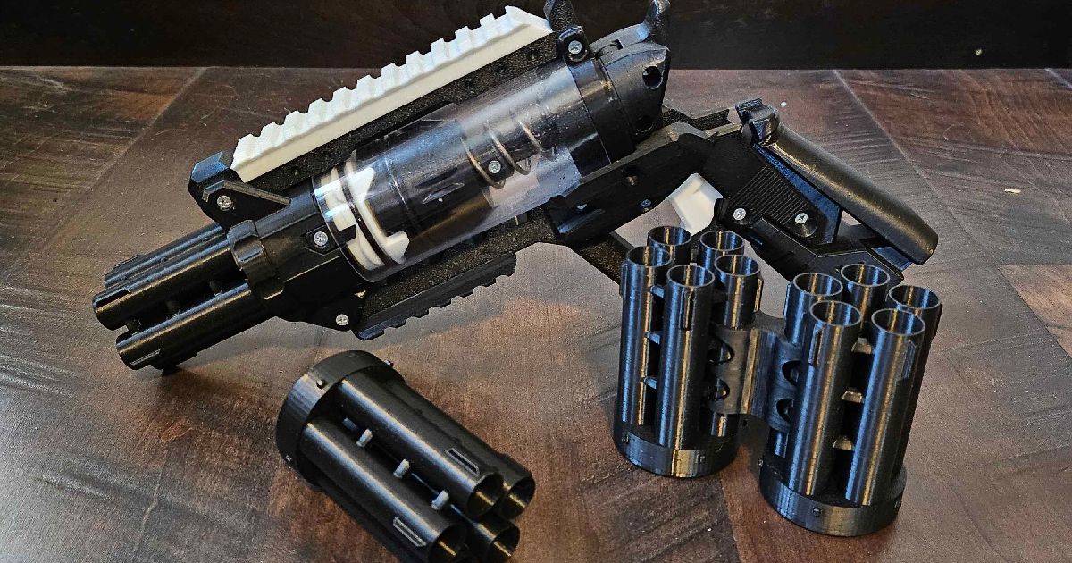 YEHW Swappable Barrels by Astropulse | Download free STL model ...