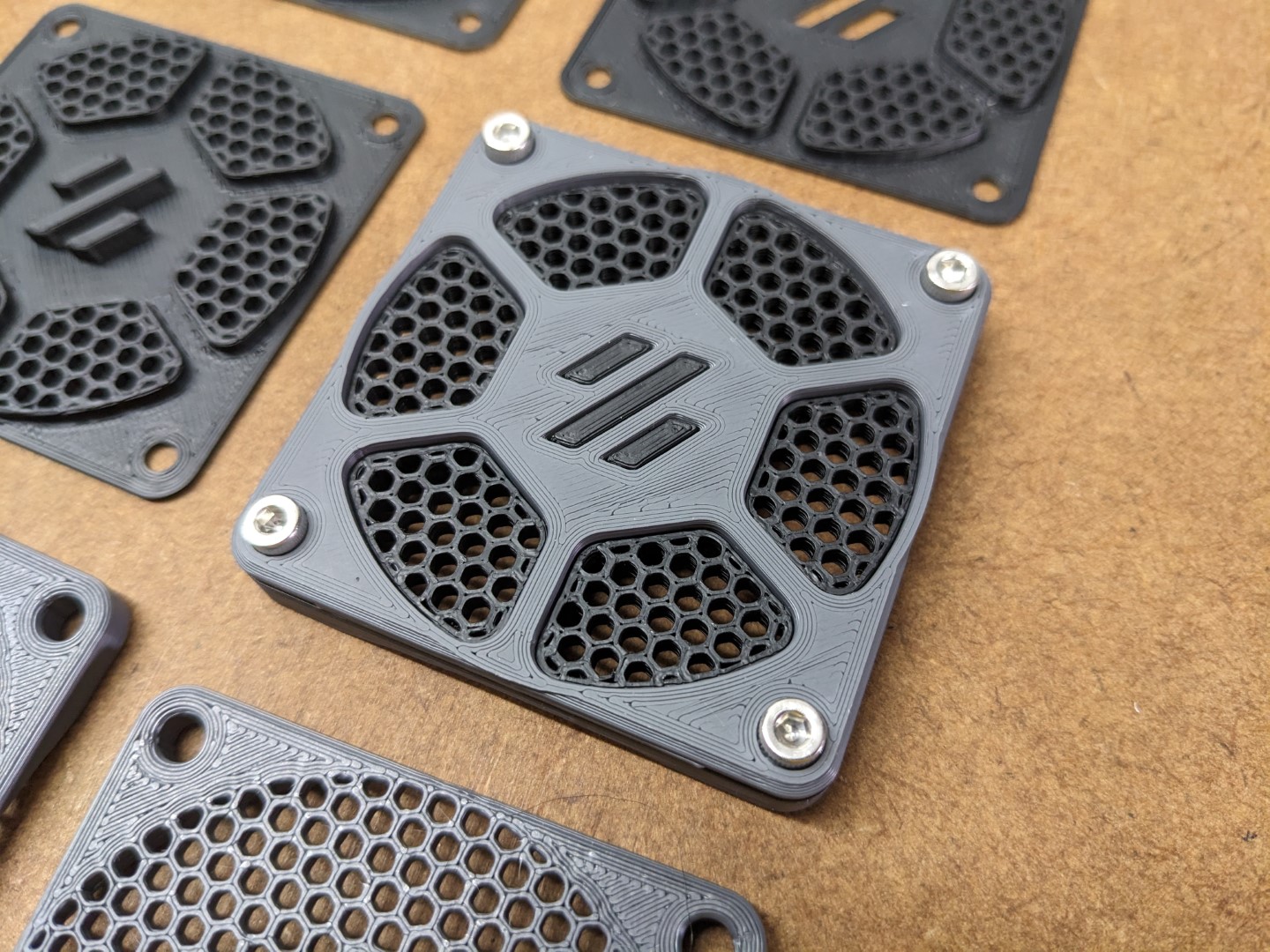 Modular Mesh Inserts for the Voron Fan Grille by DET-Man | Download ...