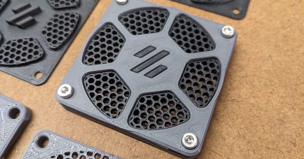 Modular Mesh Inserts for the Voron Fan Grille by DET-Man | Download ...