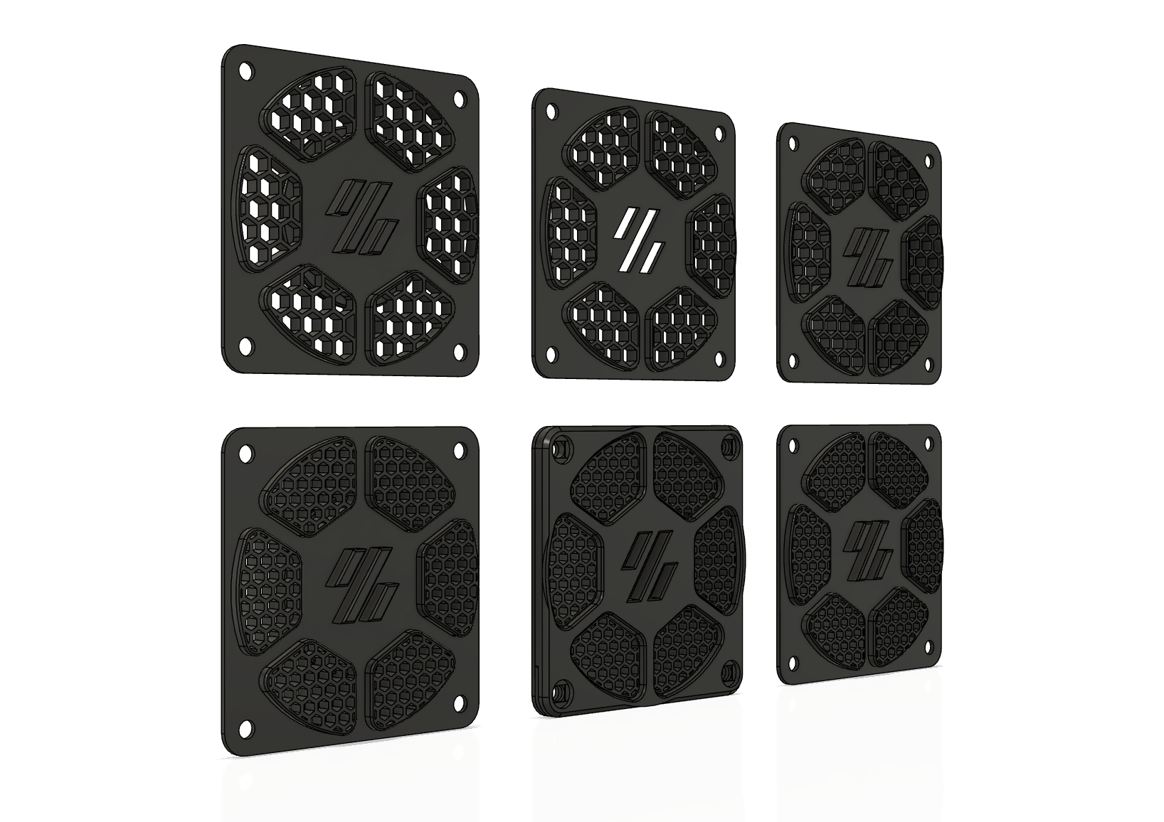 Modular Mesh Inserts for the Voron Fan Grille by DET-Man | Download ...