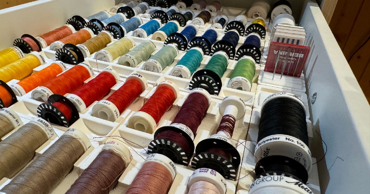 Sewing machine organizer gridfinity Bins por drucktyp | Descargar ...