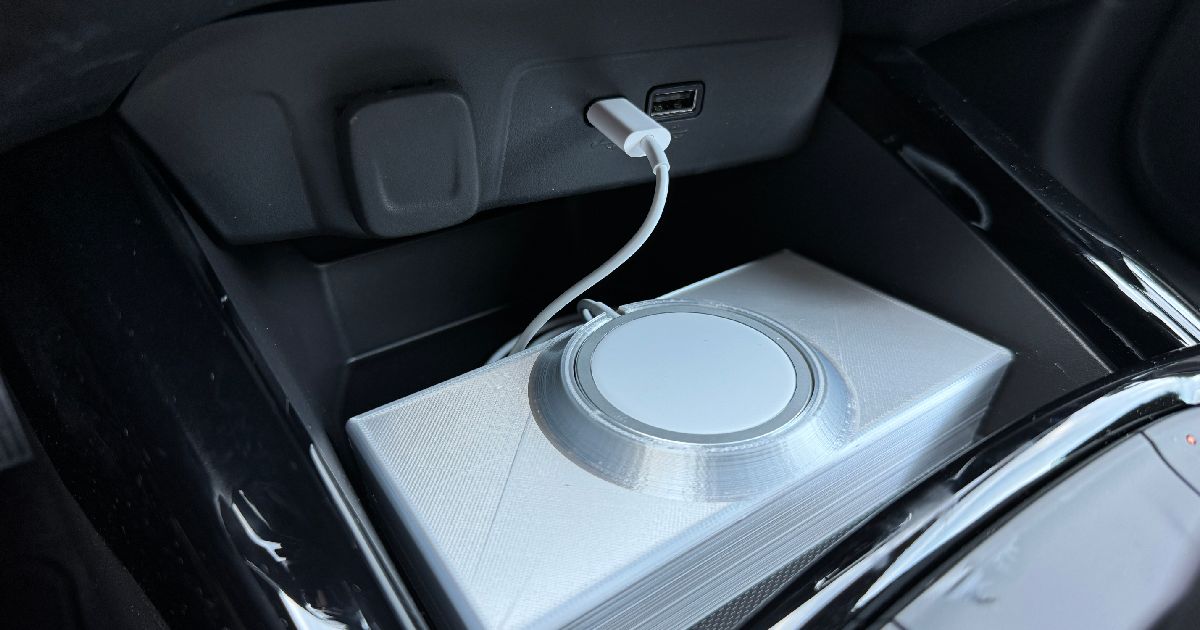 Chevy Trax Magsafe Charger Insert by PEriB | Download free STL model ...
