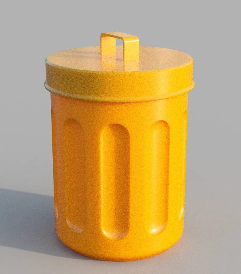 Vintage Desktop Small Trash by Fernando Panin | Download free STL model ...