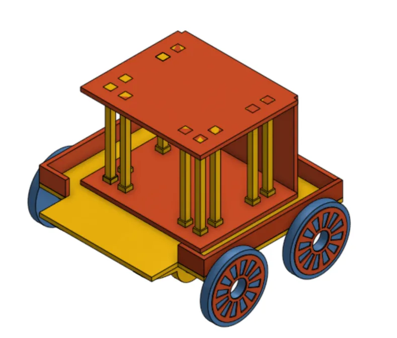 Jagannath Puri Rath by Priyen Pindoria | Download free STL model ...