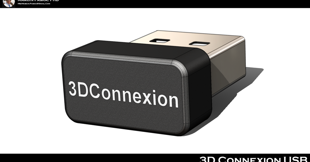3D Connexion USB by MarcinPaska | Download free STL model | Printables.com