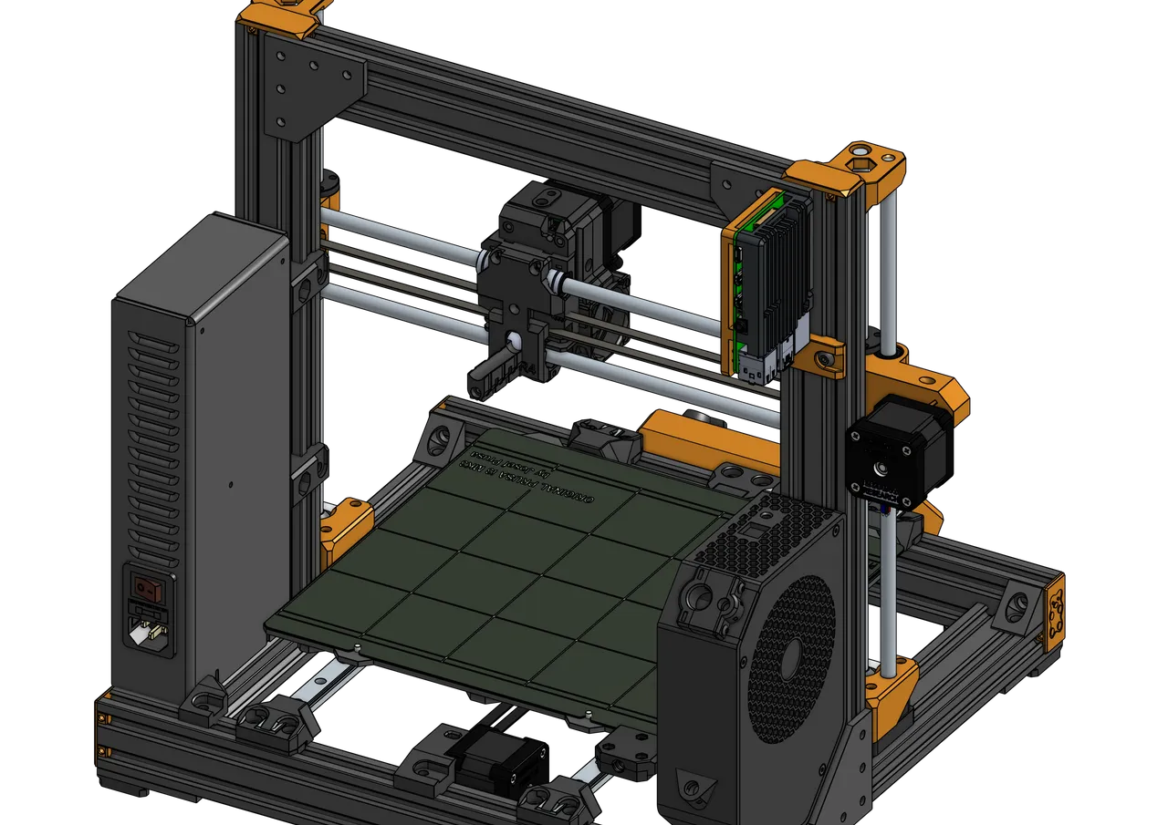 Armor Case Raspberry Pi Mount for Prusa Bear by 6d6178 | Download free ...