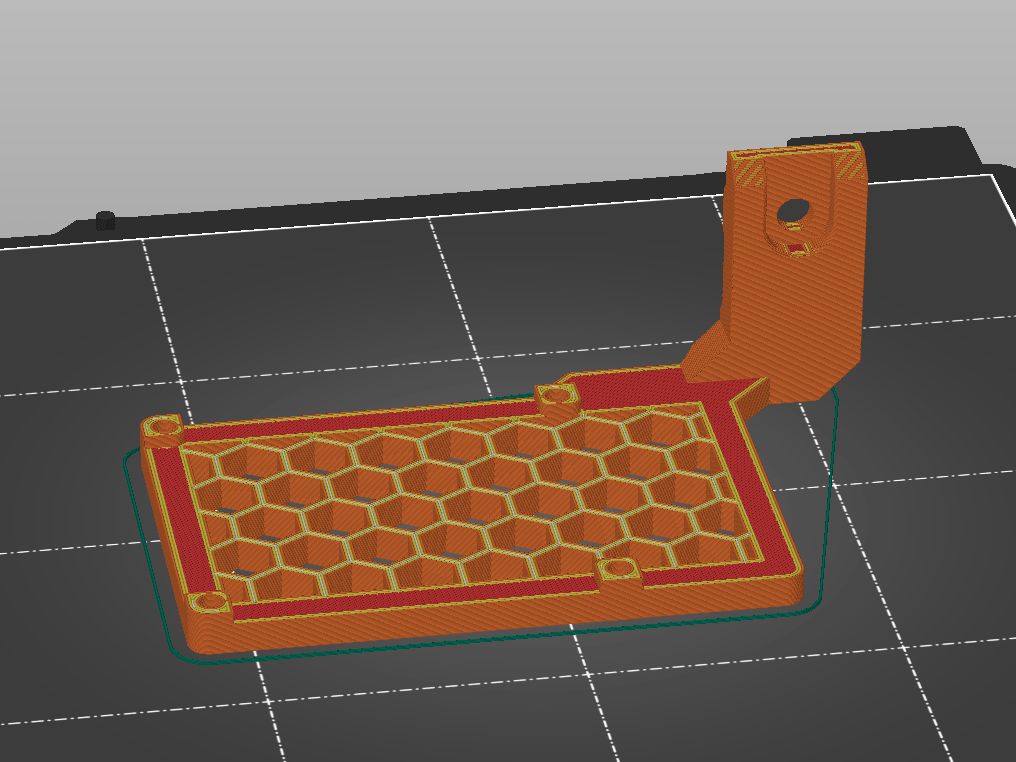 Armor Case Raspberry Pi Mount for Prusa Bear by 6d6178 | Download free ...