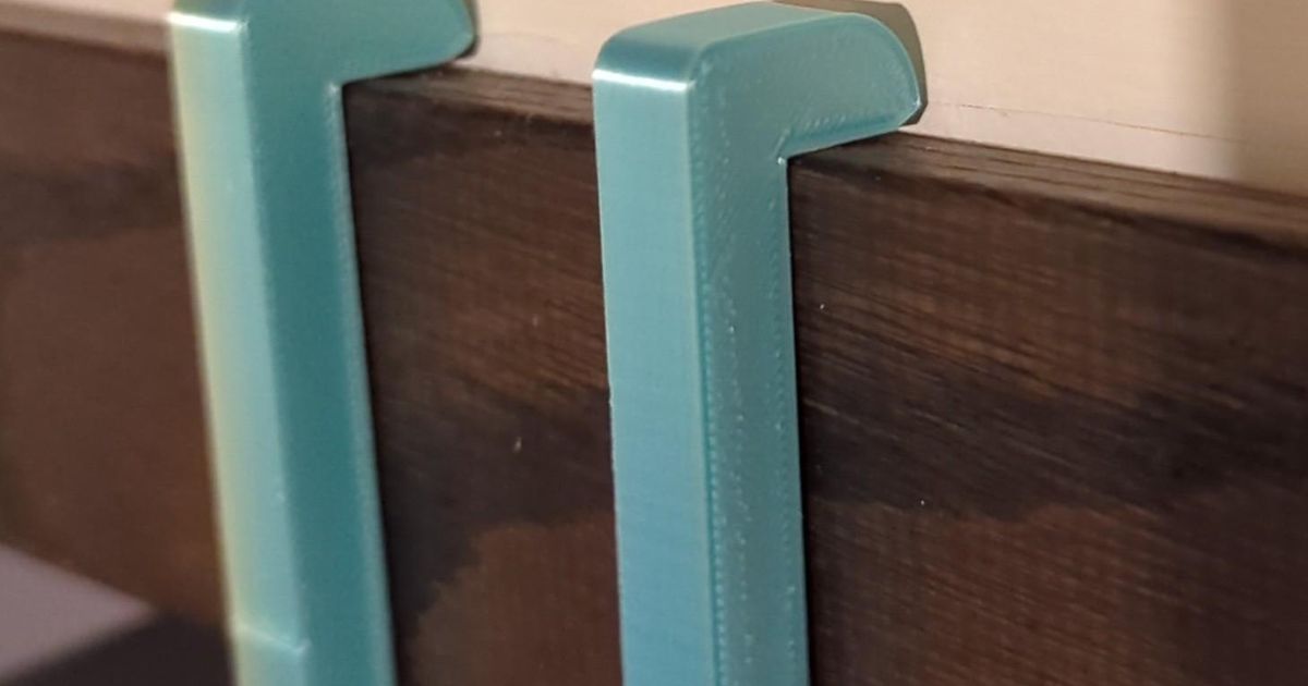 Box Fan Hanger Bracket (Door Frame) by asewill | Download free STL model | Printables.com