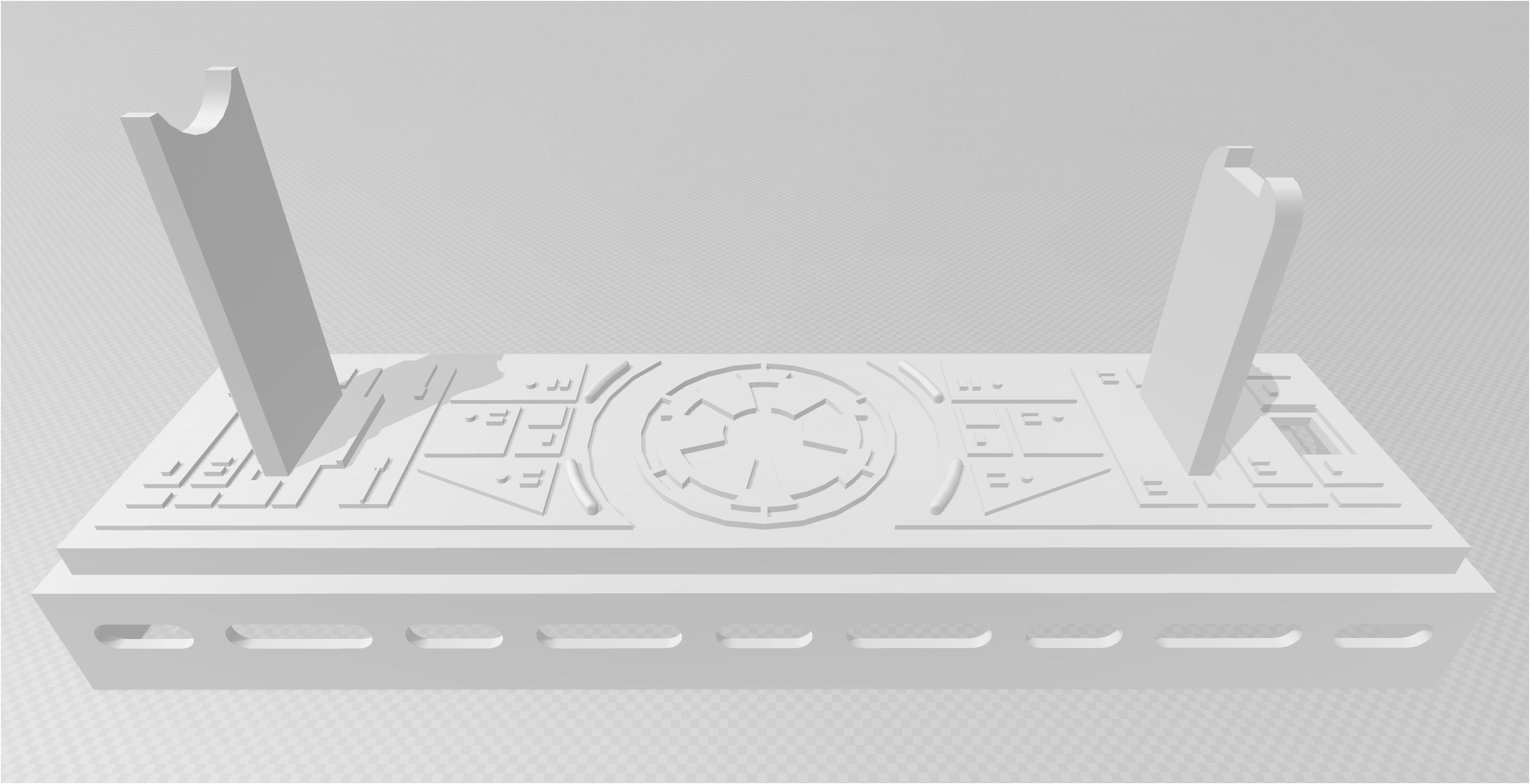 Star Wars E-11 Imperial Blaster Holder Base for use with LED Glowing ...