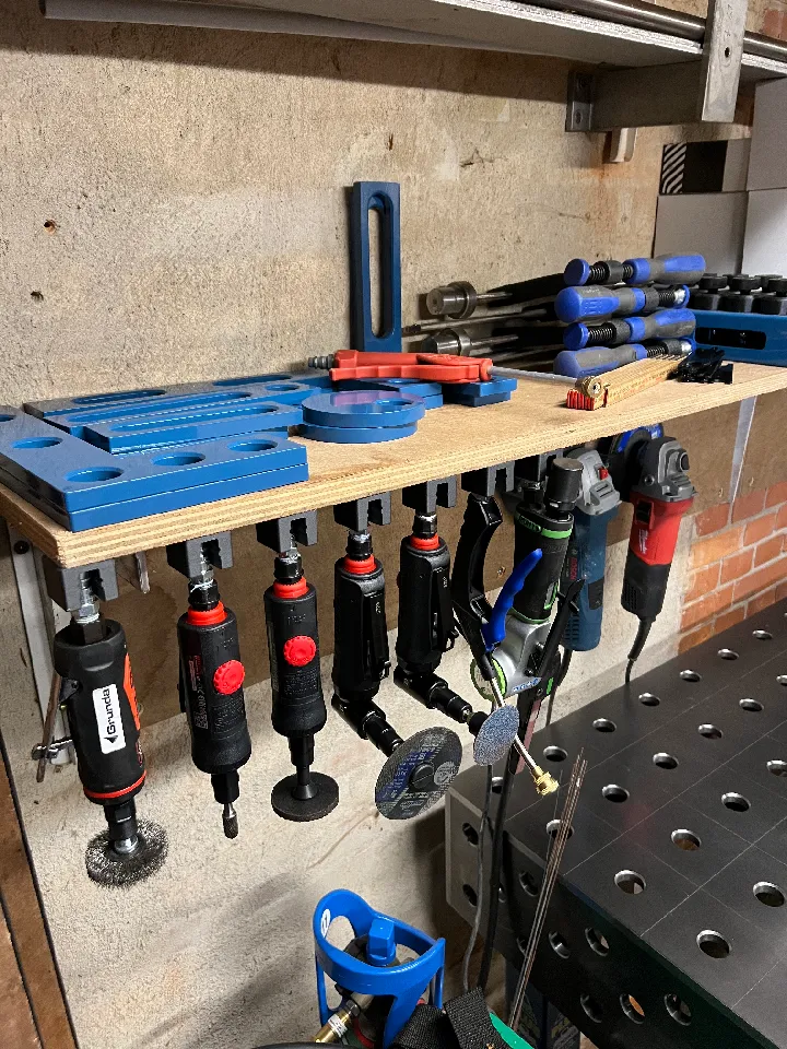 Pneumatic tool holder by Kerndrup | Download free STL model ...