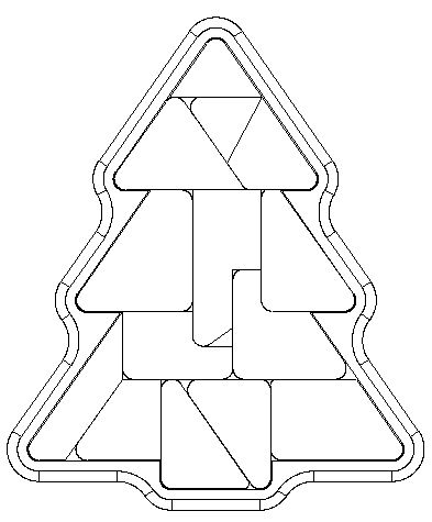 Christmas Tree Puzzle by Brett Casteel | Download free STL model ...