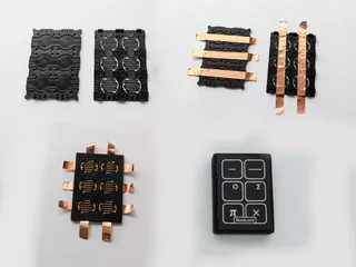 4x4 Membrane Keypad by ebarnes | Download free STL model | Printables.com