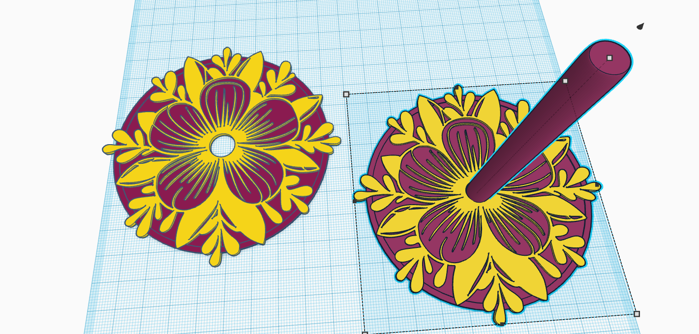 Flower Coaster by Eva Máčová | Download free STL model | Printables.com