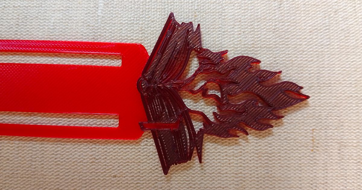 Bookmark by Eva Máčová | Download free STL model | Printables.com