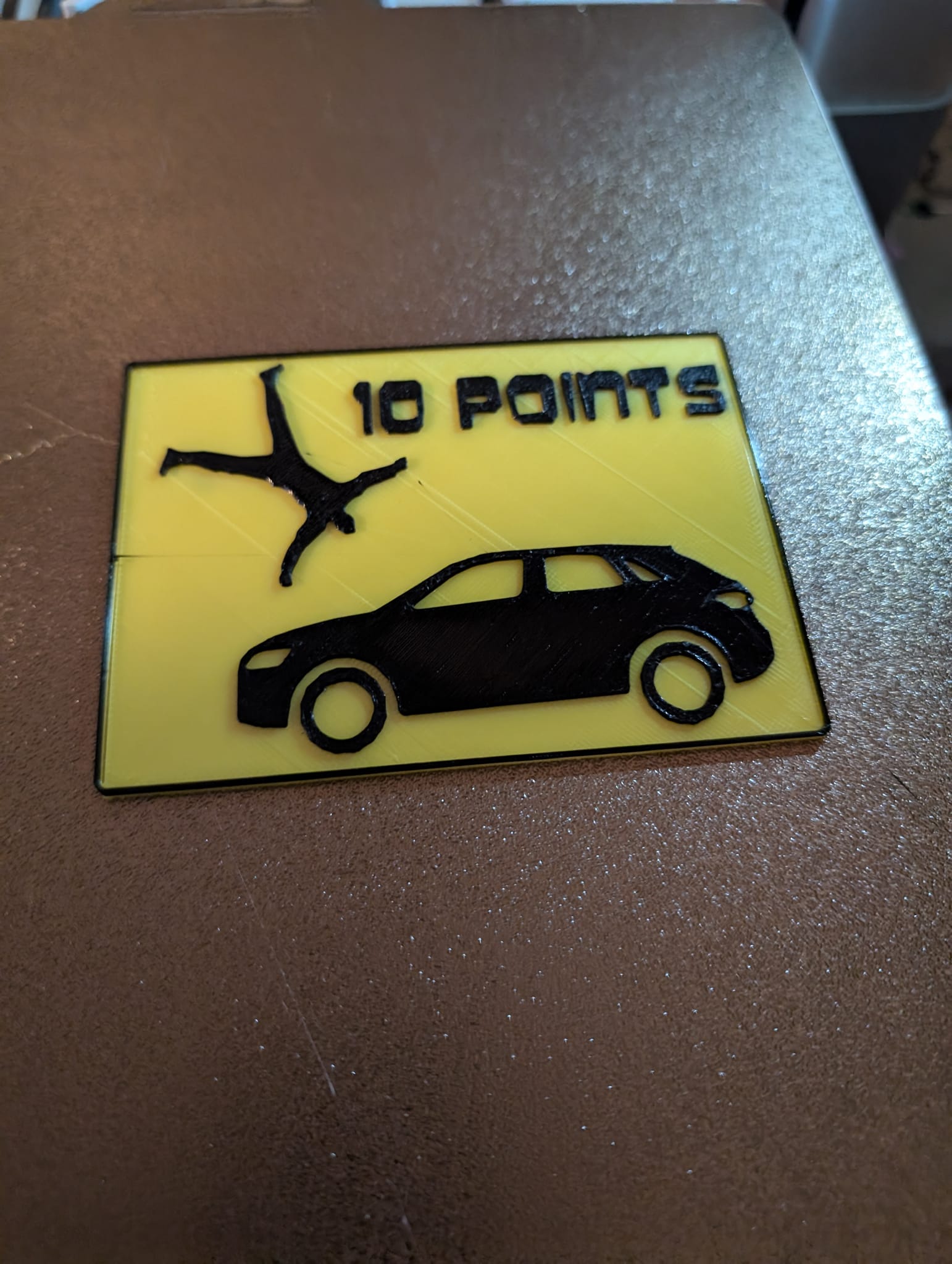 10 Points sign by King Dumbass | Download free STL model | Printables.com