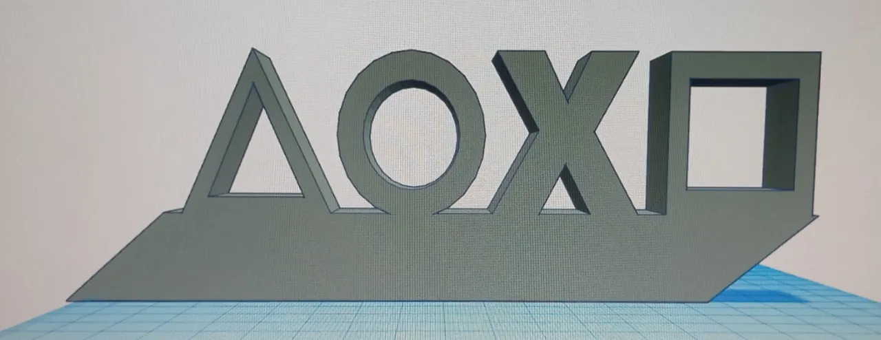 logo playstation decorativo by punto91hgt | Download free STL model ...