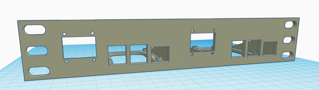 Raspberry Pi 4B 10-Inch Rack Mount by Maurício Pessoa | Download free ...