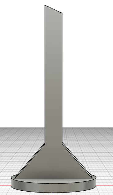 Stand for E-3G Sentry AWACS Kit Card by watt | Download free STL model ...