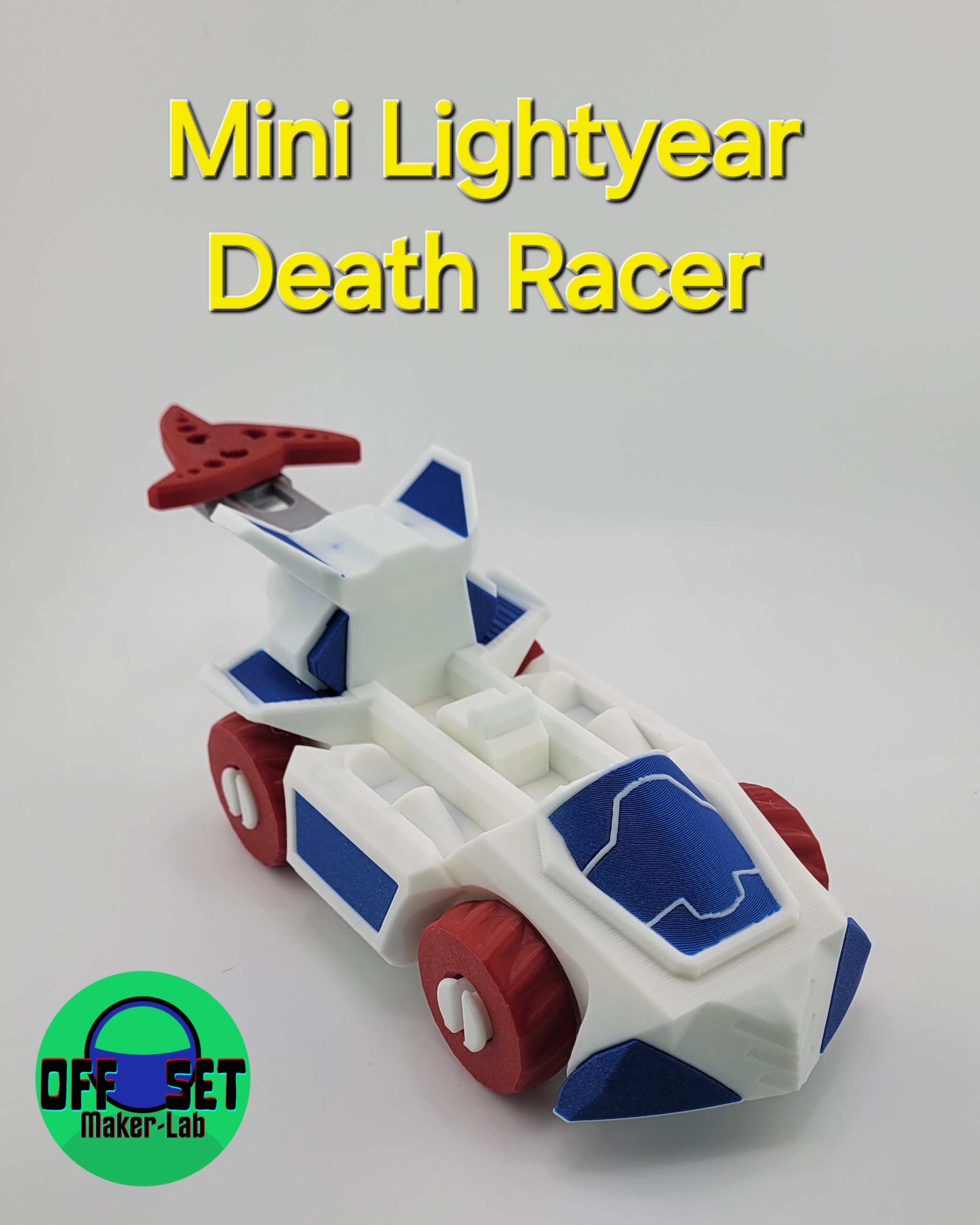 Mini Lightyear Racer by OFF SET | Download free STL model | Printables.com