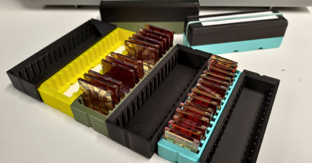 Research sample storage box by Paavo Mäkinen | Download free STL model ...