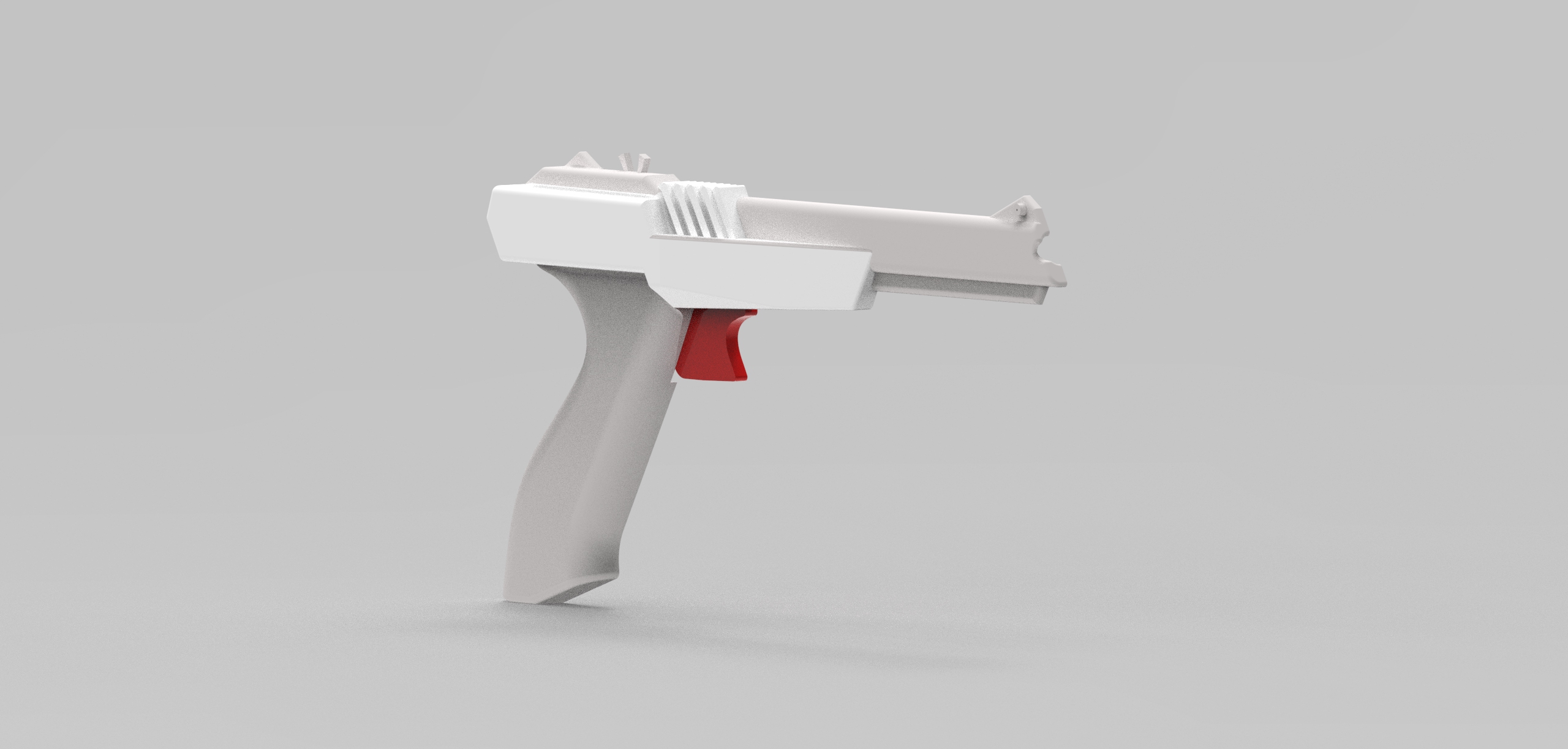 Nes Zapper Rubber band Gun by Beeverdan | Download free STL model ...