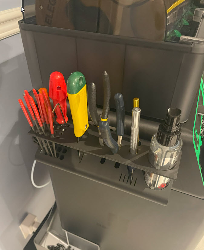 3D Printer Tool Holder for AMS Riser V2 by maCyo42 von Ghislain ...