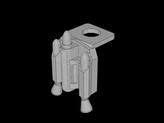 Lego Compatible (64802.dat) Minifig Jet Pack with Nozzles by thall72 ...