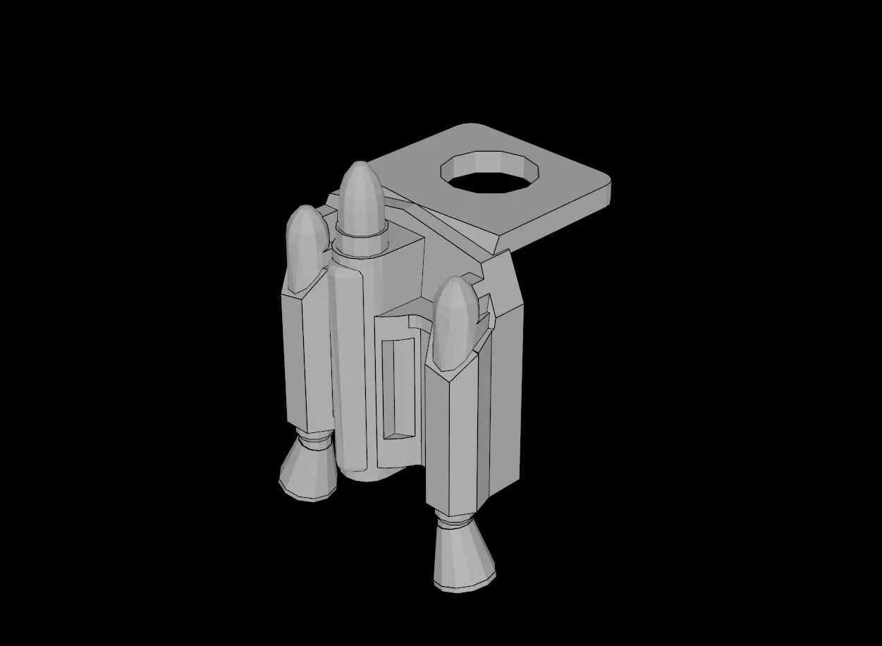 Lego Compatible (64802.dat) Minifig Jet Pack with Nozzles by thall72 ...