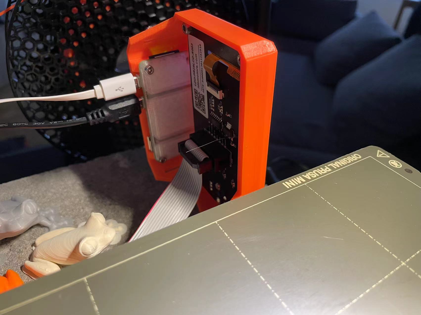 Prusa Mini display box with Raspberry Pi Zero 2 mount by Xisha ...