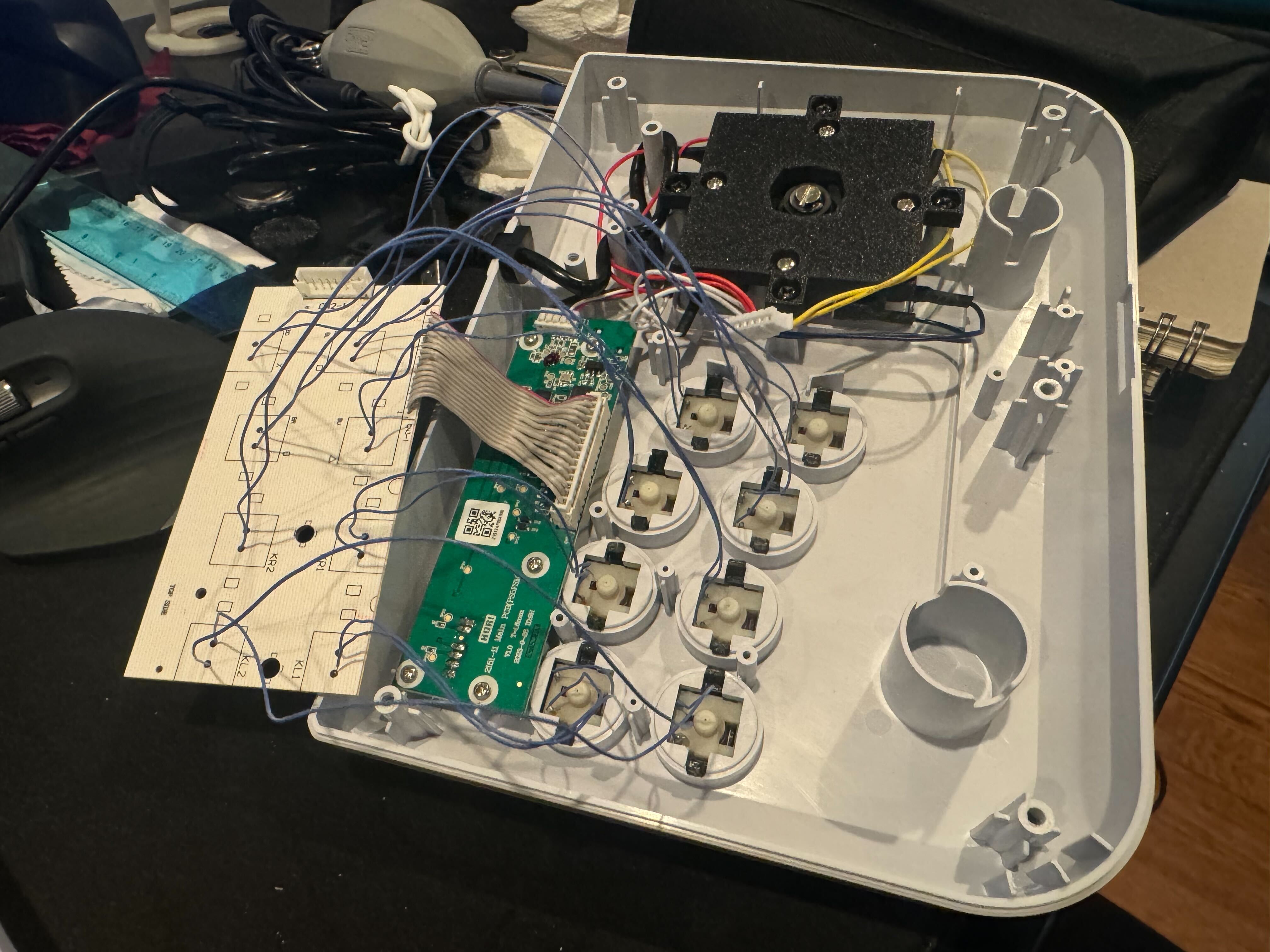 Hori Fighting Stick Mini Gateron Switch Adaptor by Yuyou Wu | Download ...