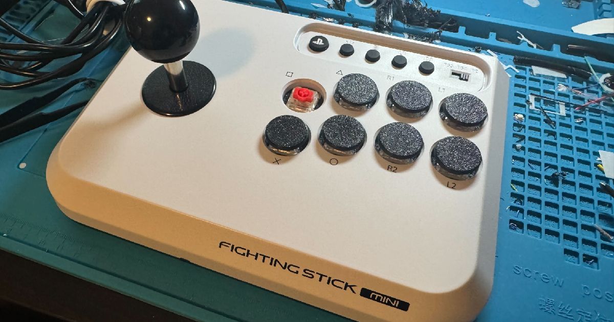 Hori Fighting Stick Mini Gateron Switch Adaptor by Yuyou Wu | Download ...