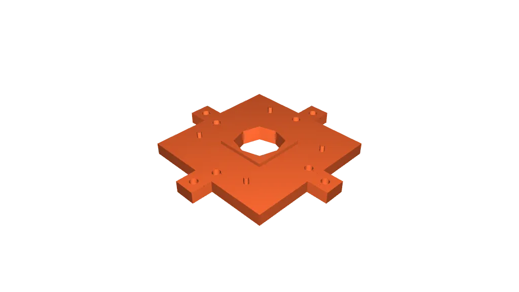 Hori Fighting Stick Mini Octagonal Gate by Yuyou Wu | Download free STL ...