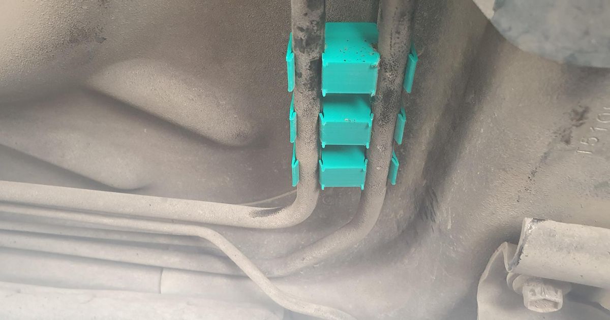 Car fuel line clamp Ford Explorer by Heuvelmaarten | Download free STL ...