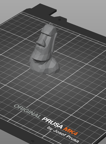 Moai Keychain by Caleb Pham | Download free STL model | Printables.com