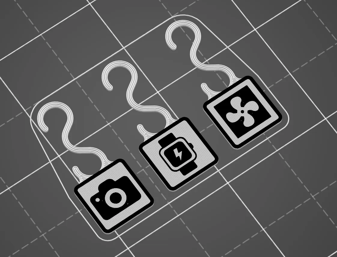 Small Cable Tag Set by Shori | Download free STL model | Printables.com