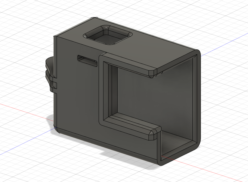 vertical gopro mount by Skyfall3D | Download free STL model ...