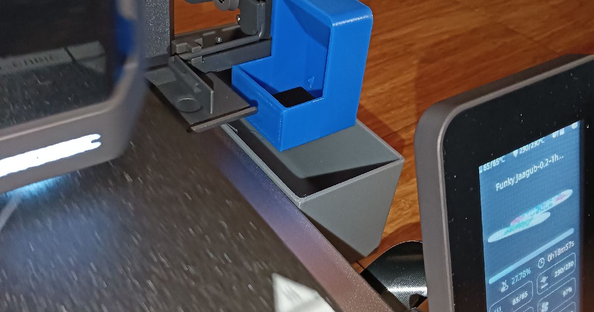 kobra3 Party Pooper filament catch bin system by PlasticBurners ...