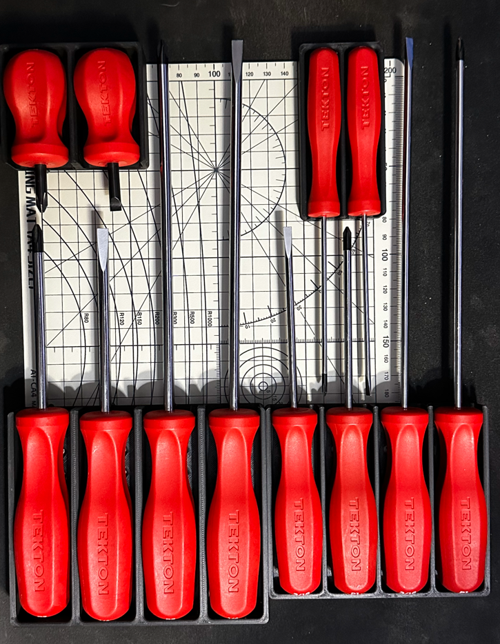 Tekton 12-Piece Hard Handle Screwdriver Holder by Mocha | Download free ...