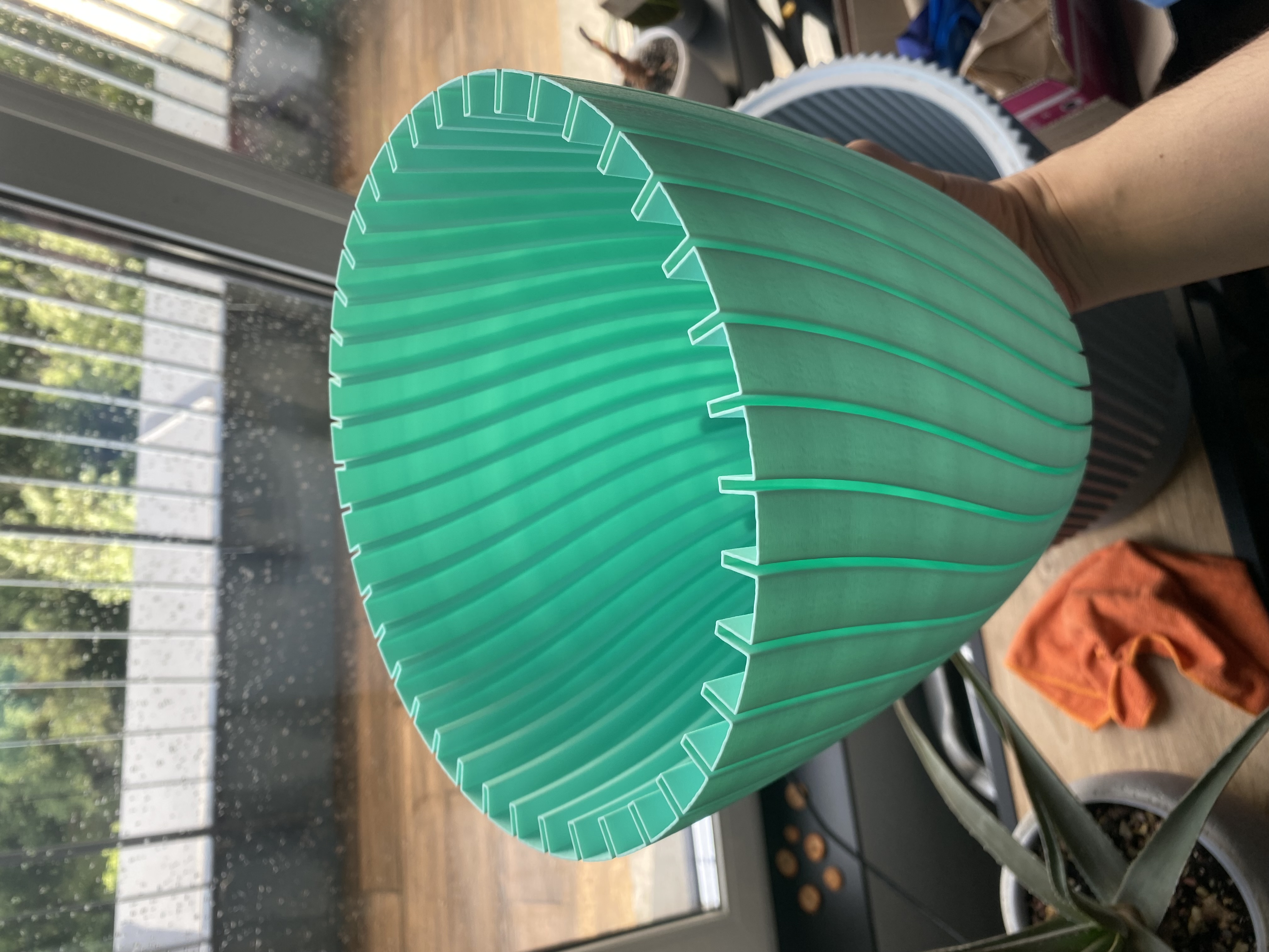 Big bin with ribs (vase mode) by Maksym Dudkin | Download free STL ...