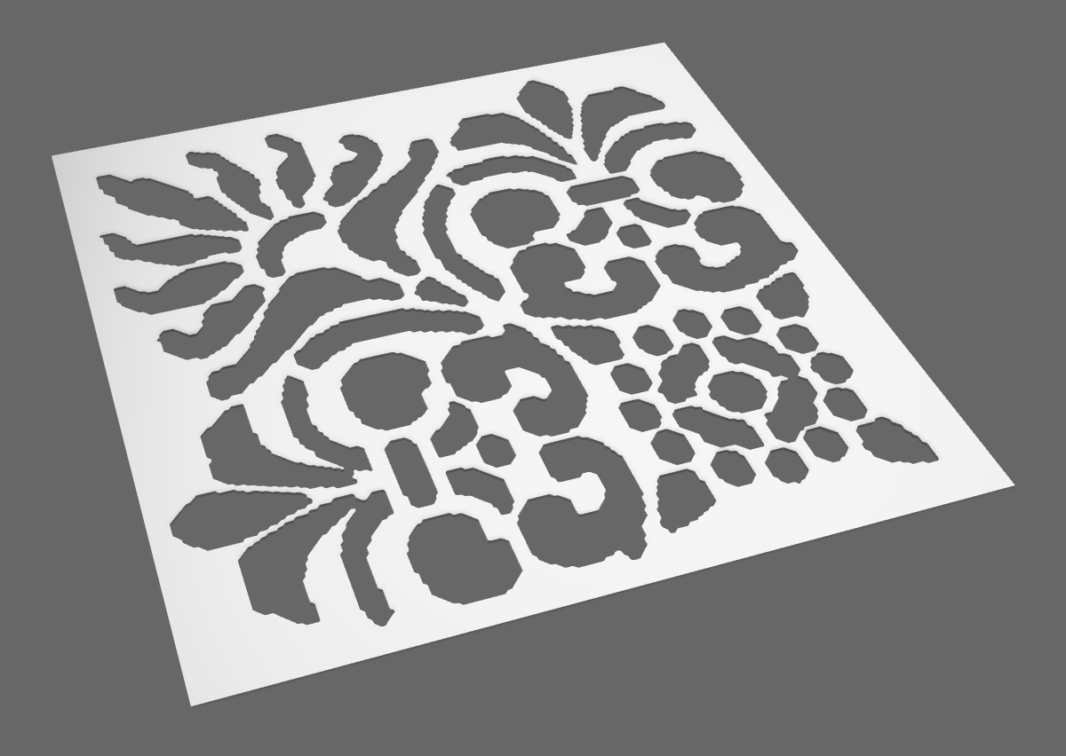Stencil (painting sample) by Marksmith | Download free STL model ...