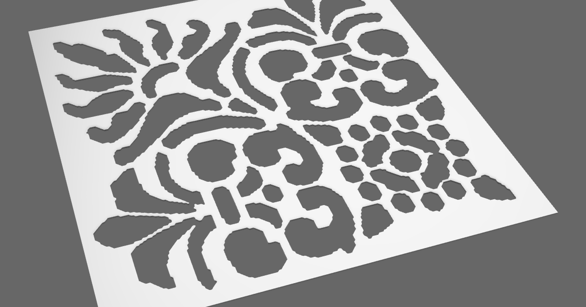 Stencil (painting sample) by Marksmith | Download free STL model ...