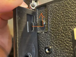 Nikon FA camera grip by Xisha | Download free STL model | Printables.com