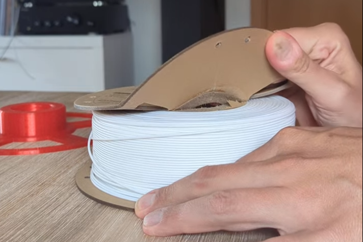 Universal Bambulab AMS Spool (Cardboard replacement without unwinding ...