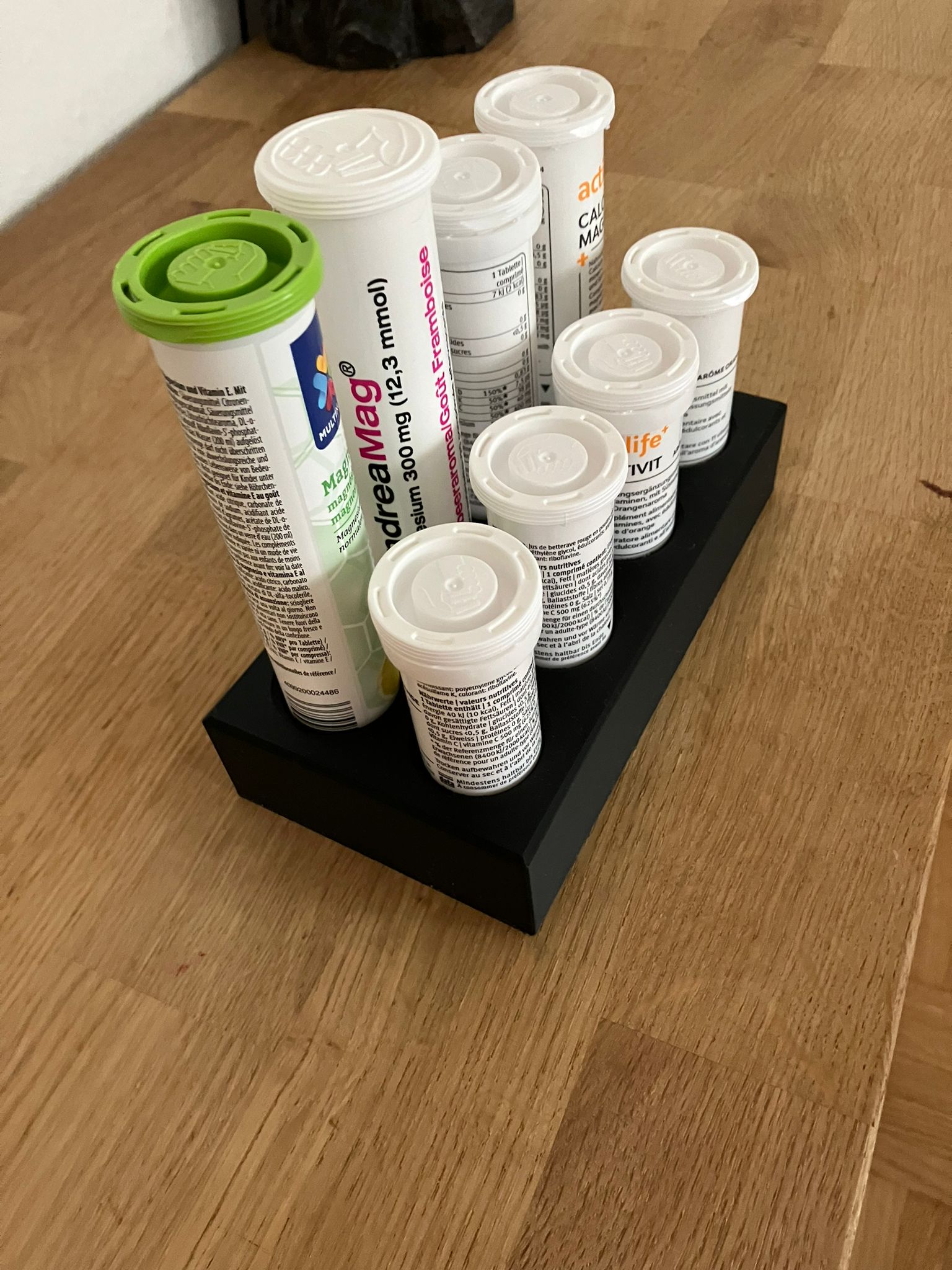vitamin storage organizer by mile mihailov | Download free STL model ...