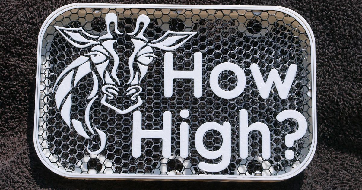 "How High?" signs by h2odragon | Download free STL model | Printables.com