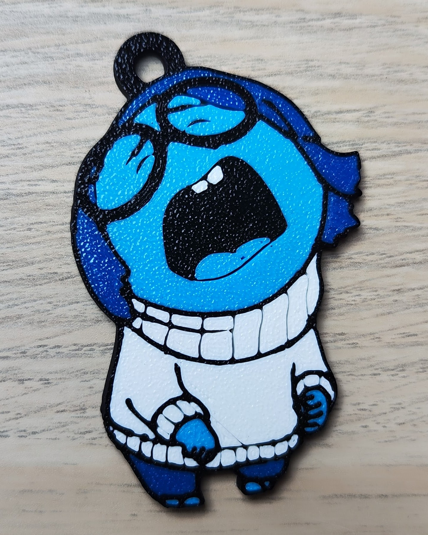 Sadness keychain by Orion | Download free STL model | Printables.com