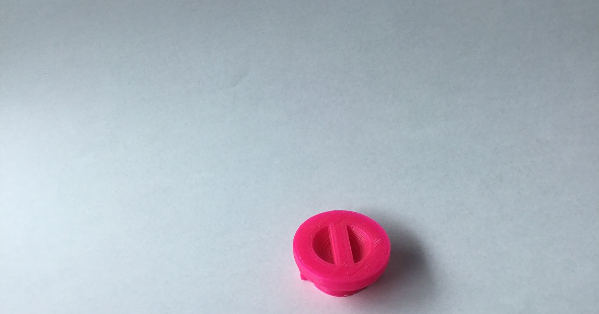 vacuum filter cap karcher by 3d_B | Download free STL model ...